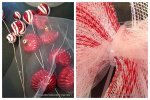 Using Zip Ties to attach Deco Mesh Ribbon to your Decorating Projects ...
