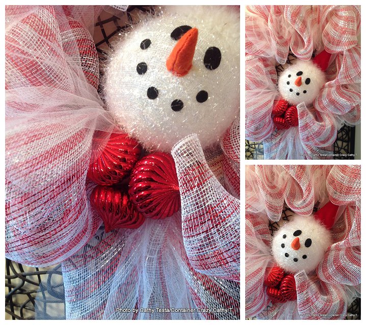 Using Zip Ties to attach Deco Mesh Ribbon to your Decorating Projects ...