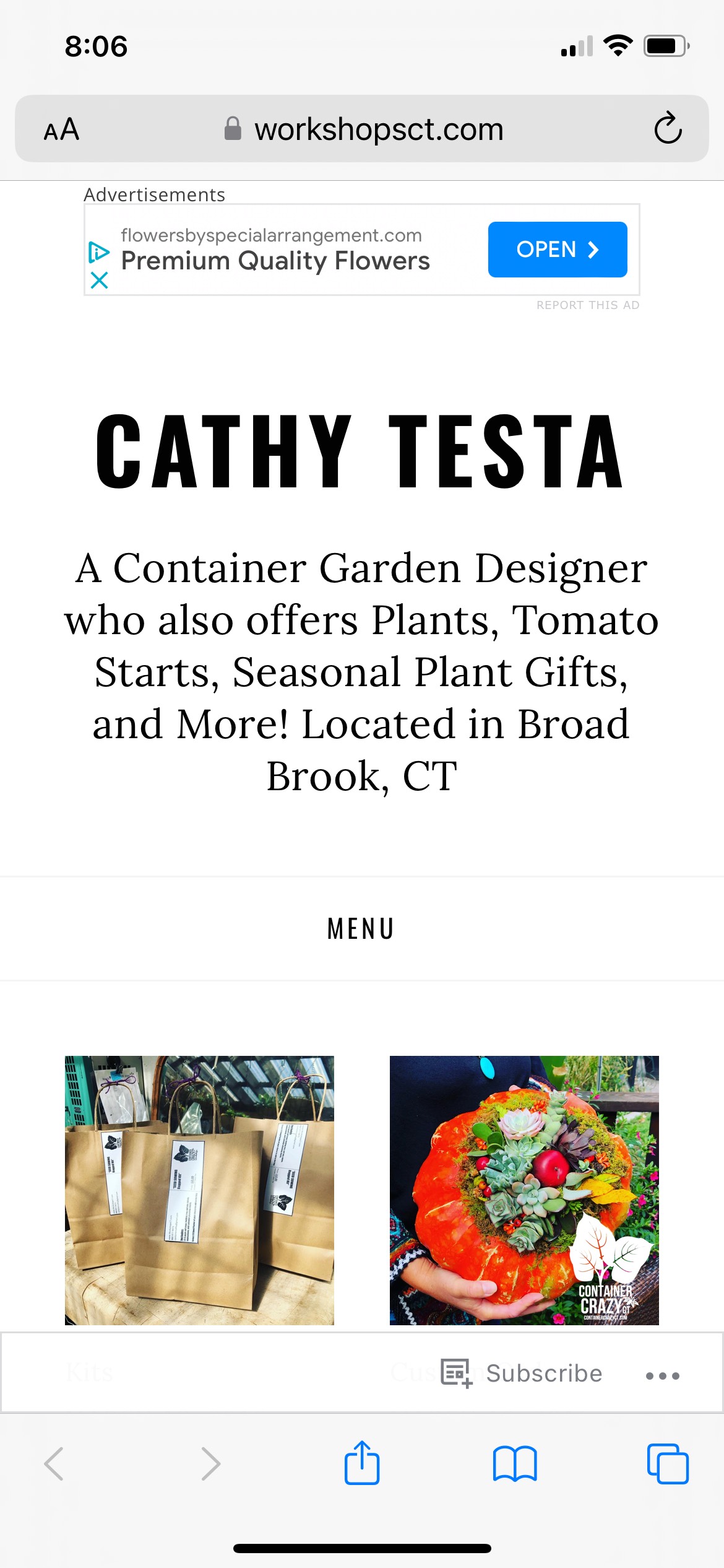 Container Crazy CT | "Combining Nature with Art and Container Gardening"